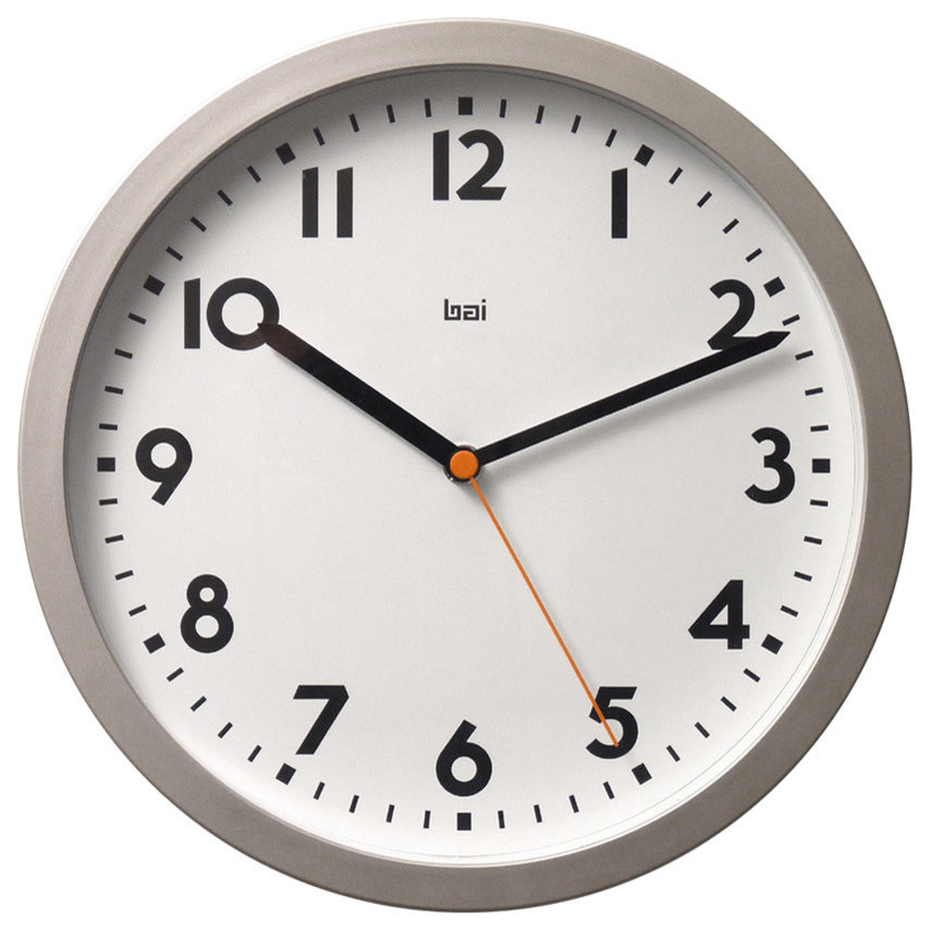 10" Designer Wall Clock Landmark - Wall Clocks - by BAI DESIGN INC. | Houzz