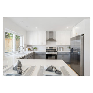 One Point Renovation Eclectic Kitchen Design - Eclectic - Kitchen ...