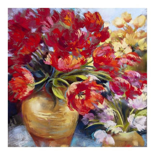 "Tulip Firework" Digital Paper Print by Nel Whatmore, 20"x20", 20"x20 ...