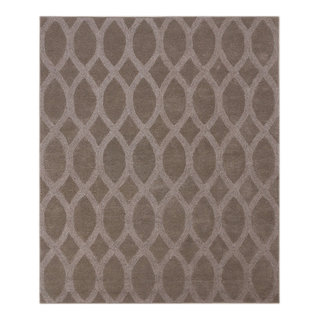 RugSmith Beige Hand Tufted Buckley Area Rug, 8' x 10' - Contemporary ...