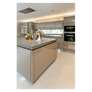 MicroCrete Polished Concrete Flooring - Contemporary - Kitchen - London ...