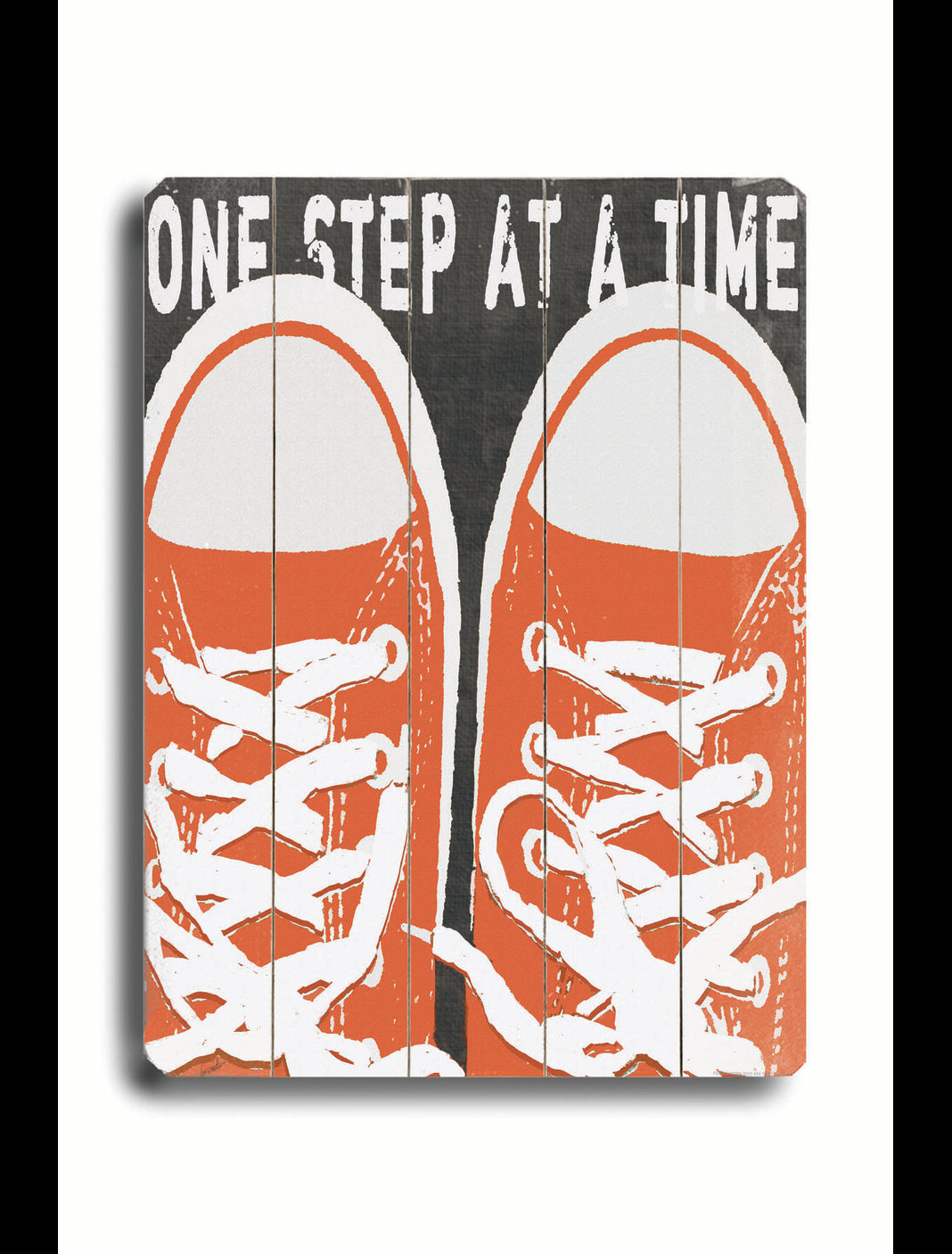 One Step at a Time Wooden Sign, 40x30 - Contemporary - Novelty Signs ...