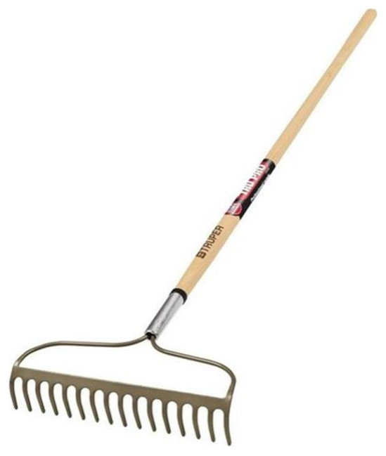 Truper Truper 31374 Trupro Bow Rake 16 Tine Forged, NULL - Forks Rakes ...