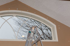 Ideas for Functional Shade for Large Eyebrow Arch Window