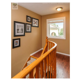 Lovely Staircase with New Casement Window - Renewal by Andersen Greater ...