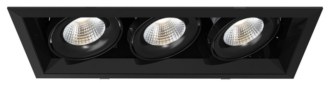 Black LED Recessed, 7.000 - Modern - Recessed Lighting Kits - by ...