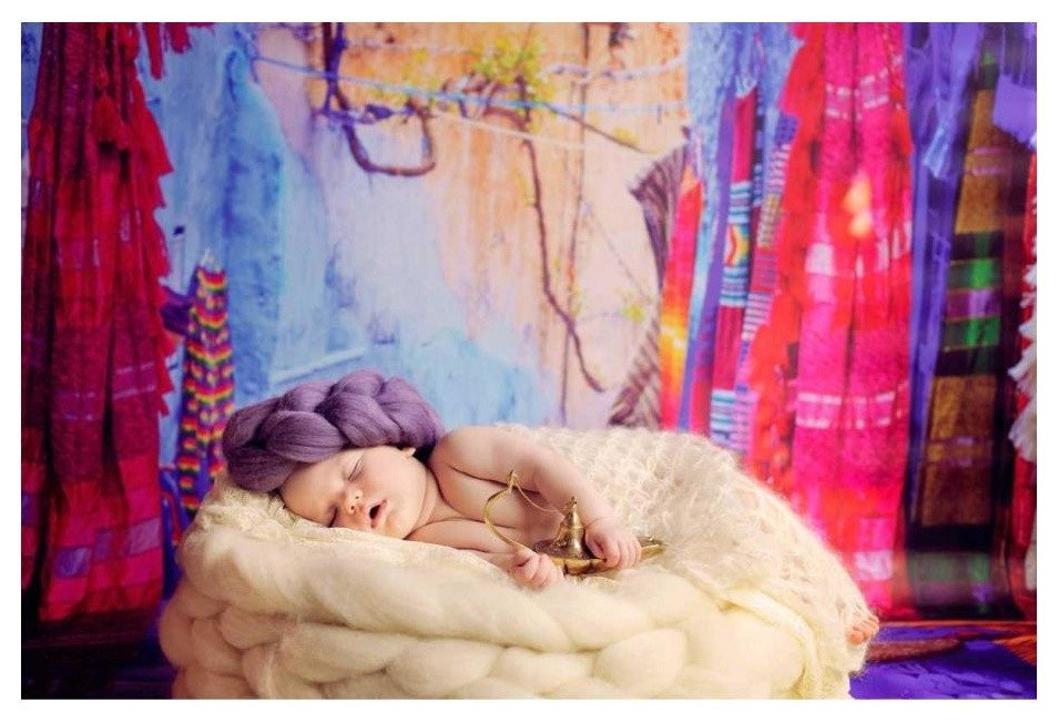 "Aladdin" Digital Paper Print by Abendstern, 24"x17" - Contemporary ...