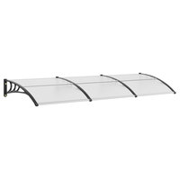 VEVOR UV Rain Cover Window Door Awning Canopy 38"x117" PC Sheet ...