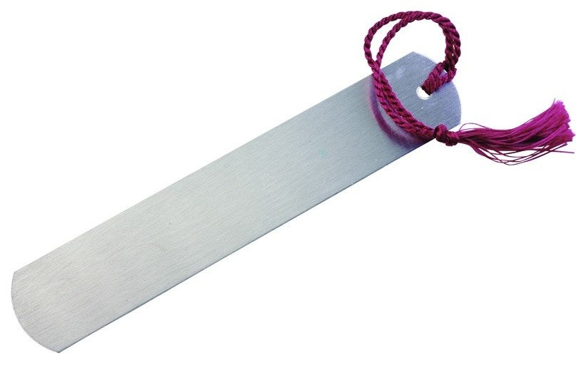 Pewter Bookmark With Tassel - Contemporary - Desk Accessories - by ...