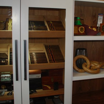 Custom Built In Cigar Humidor - Photos & Ideas | Houzz