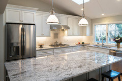 Help! Kitchen - What to do with upper cabinets and sloped ceilings?