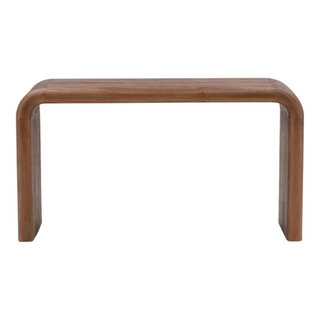 Chestnut Waterfall Desk - Transitional - Desks And Hutches - by Design ...