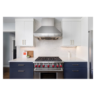 Burns Park Kitchen & Interior Renovation - Transitional - Kitchen ...