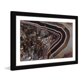 "Smashed Jewels" Framed Art Print, 36"x24" - Contemporary - Prints And ...