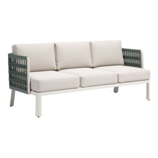 Bridgehampton Sofa, White - Beach Style - Sofas - by First of a Kind ...