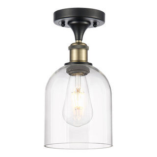 Innovations Lighting 516-1C-11-6 Bella Semi-Flush Bella 6"W ...