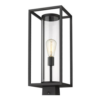 Light Outdoor Post Mount Fixture - Transitional - Post Lights - by ...