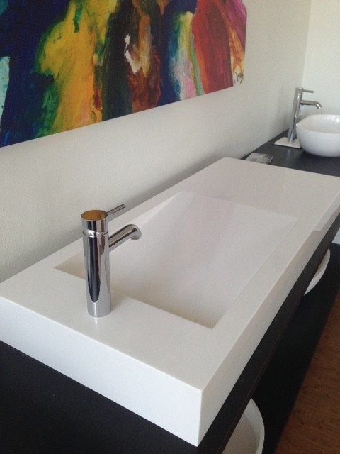 Badeloft Stone Resin Wall-mounted Sink - Modern - Bathroom Sinks - by ...