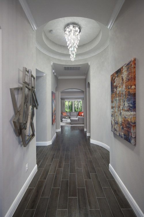 Entry Hall and Rotunda - Before & After