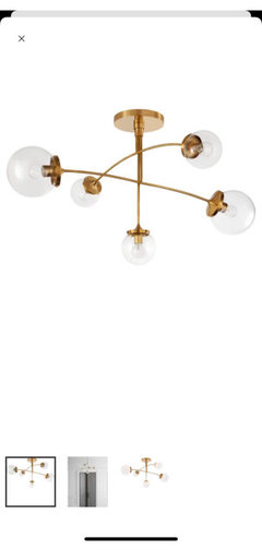 Ceiling lights that cast shadow pattern?