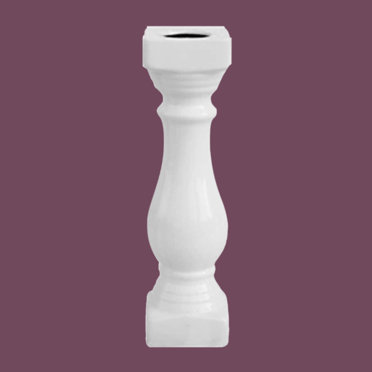 White Ceramic Balustrade 16" H, 20"H - Traditional - Stair Parts - by ...