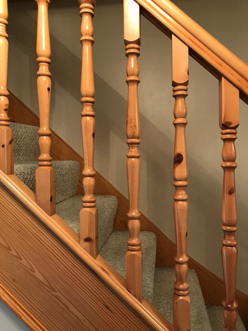 Change Pine Banister | Houzz UK