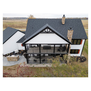 Hunting Lodge, Coldwater, MI - Rustic - Exterior - Other - by T.L ...