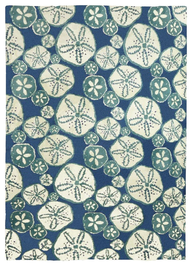 JellyBean Accent Rug Surfside Sand Dollars - Beach Style - Area Rugs ...