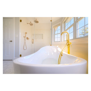 Wakefield Master Bathroom - Transitional - Bathroom - Boston - by Top ...