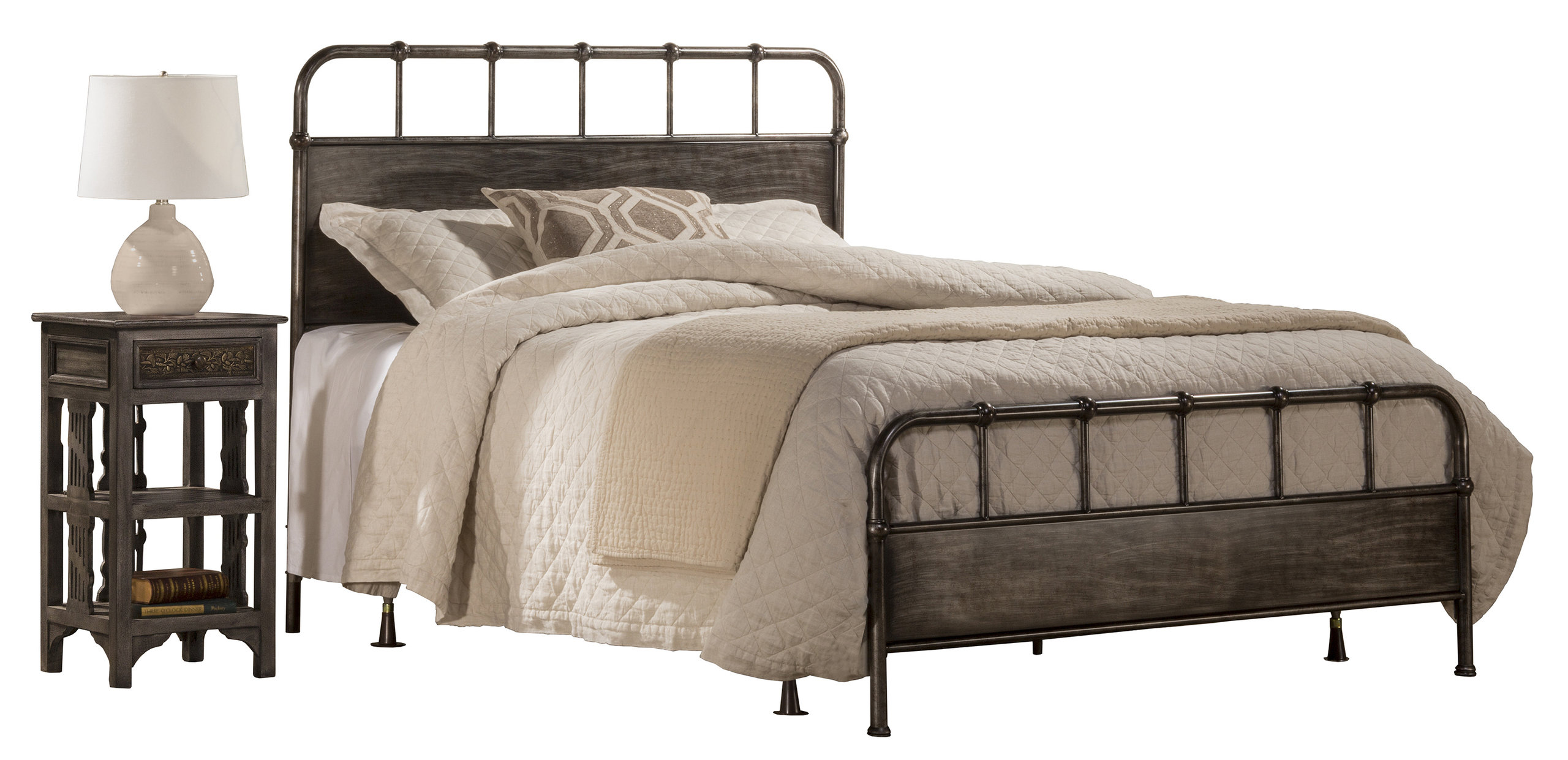 Grayson Bed Set, King - Transitional - Panel Beds - by HH2Home | Houzz