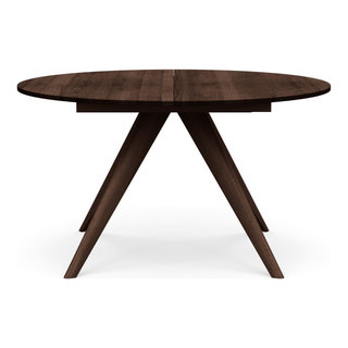 Copeland Catalina Round Extension Table, 60x60 - Midcentury - Dining ...