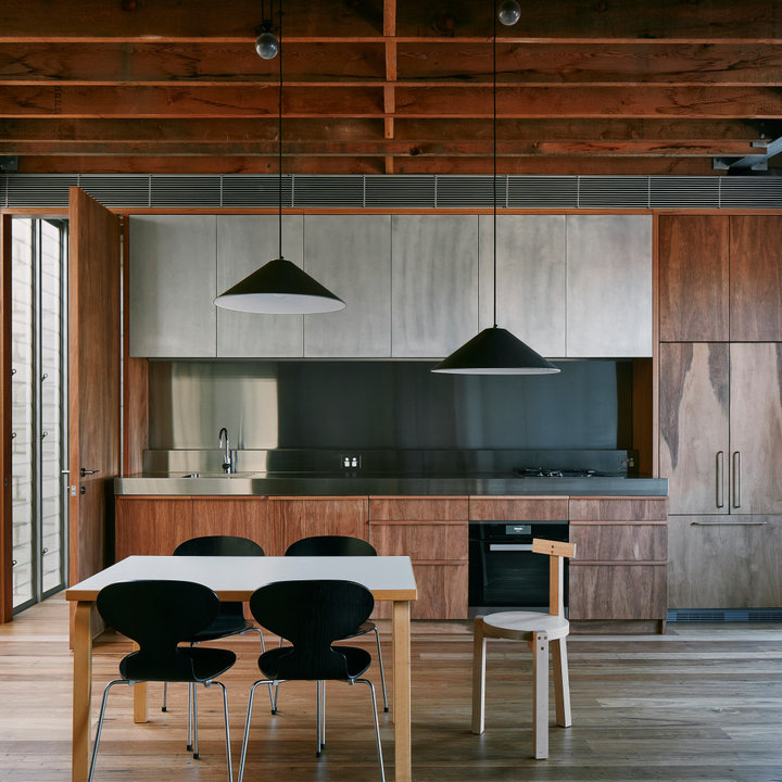 75 Beautiful Kitchen with Stainless Steel Benchtops Ideas & Designs ...