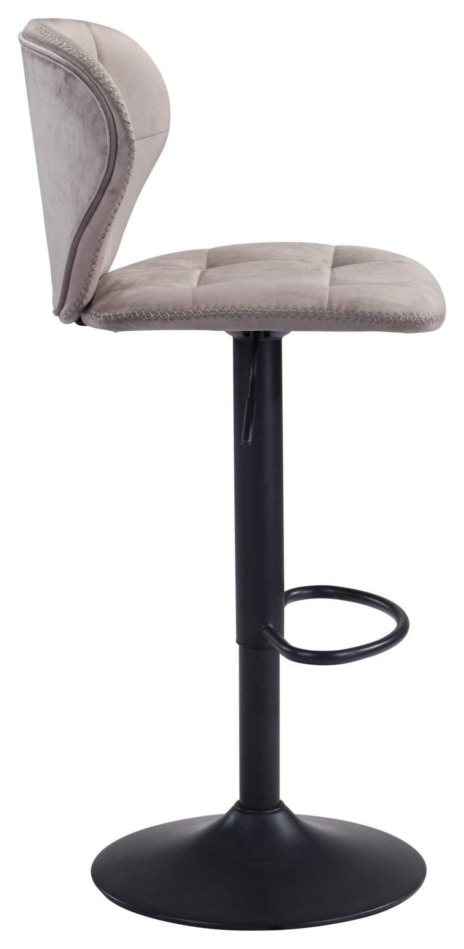 Salem Barstool Gray - Bar Stools And Counter Stools - by VirVentures | Houzz