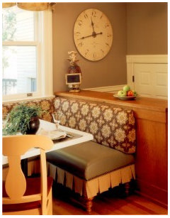 dining bench over radiator - what height?