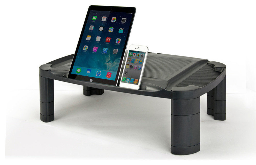 Aidata, Extra Wide Professional Monitor, Printer Stand - Contemporary ...