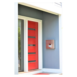 Contemporary Hardie Siding | Provia Door | Arlington, VA - Contemporary ...