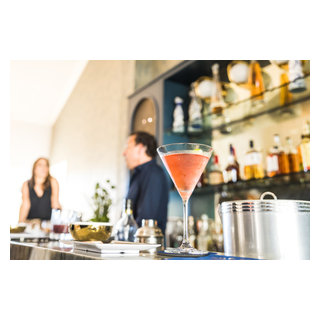 One Step Down Cocktail Lounge - Midcentury - Home Bar - Orange County ...