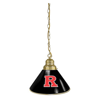 Holland Rutgers Pendant Light - Brass Fixture - Contemporary - Pool ...