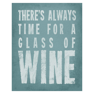 Time For A Glass Of Wine, 16 x 20 archival print (antique white), 10" x ...
