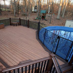 Sammamish Outdoor Living and Backyard Makeover - Transitional - Deck ...