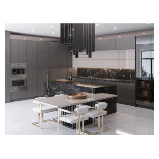 Custom Kitchen by VelArt - Modern - Kitchen - Miami - by Velart Custom ...