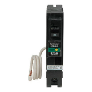 Eaton BRN115AF Combo Arc Fault Circuit Breaker, Type BR-1, 1-Pole, 15A ...