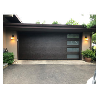 Mid Century Modern Garage Door - Chicago - by MKA Architectural Design ...