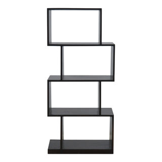 Artisan Furniture Solid Wood Zig Zag Display Unit - Transitional ...