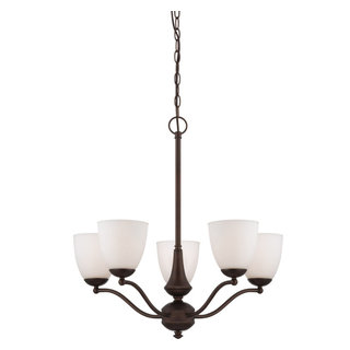 Patton 5 Light Chandelier/Up, Prairie Bronze - Traditional ...