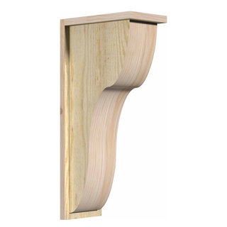 Carmel Corbel w/Backplate, 14"Dx30"H - Transitional - Corbels - by ...