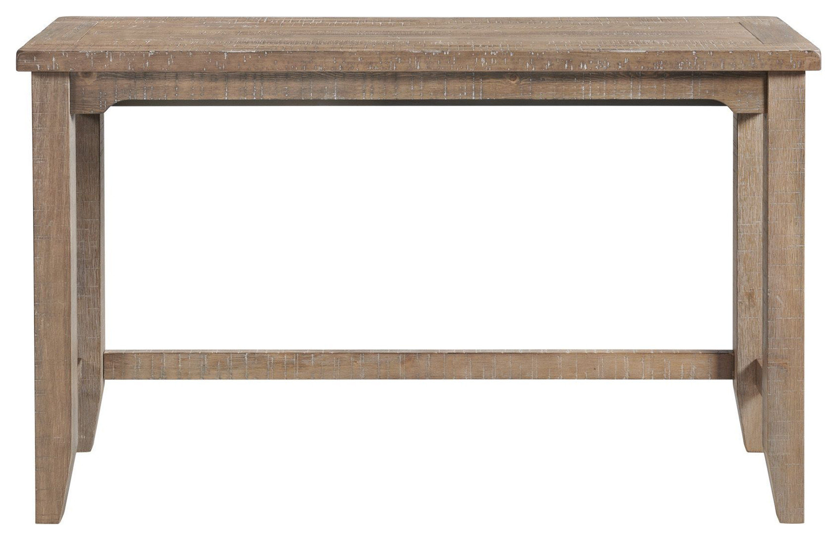 Highland 60" Sofa Bar Table, Sandwash - Farmhouse - Indoor Pub And ...