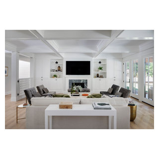 Wayland House - Beach Style - Family Room - Boston - by Jacob Lilley ...
