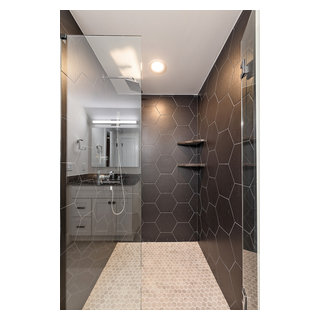Royal Finished Basement - Craftsman - Bathroom - Detroit - by Alimoff ...