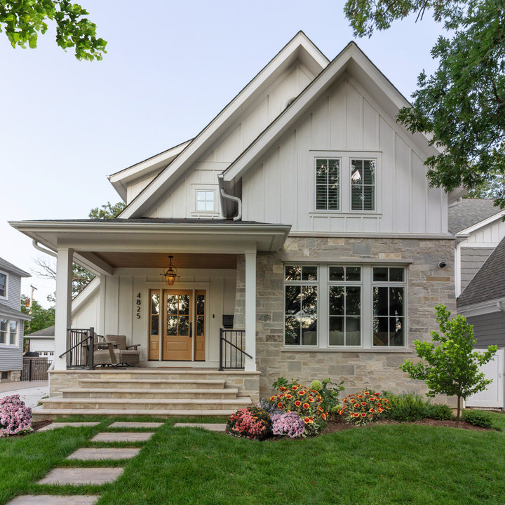75 Beautiful Exterior with a Gable Roof Ideas & Designs - May 2025 ...
